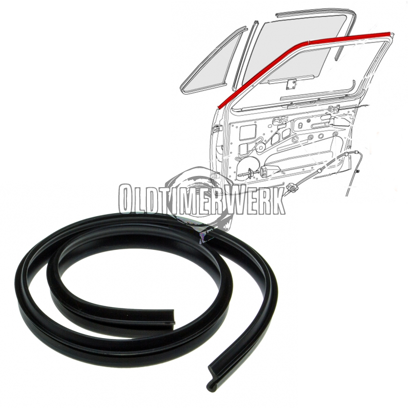 Dichtung für Türrahmen oben, lange Version, Golf 1 GTI, OE Ref ...
